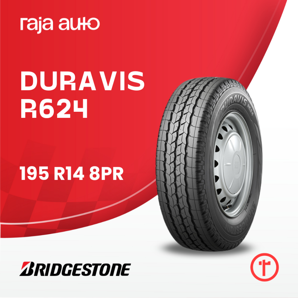 Jual Ban Mobil Bridgestone Duravis R624 195-R14 8PR 106S | Shopee Indonesia