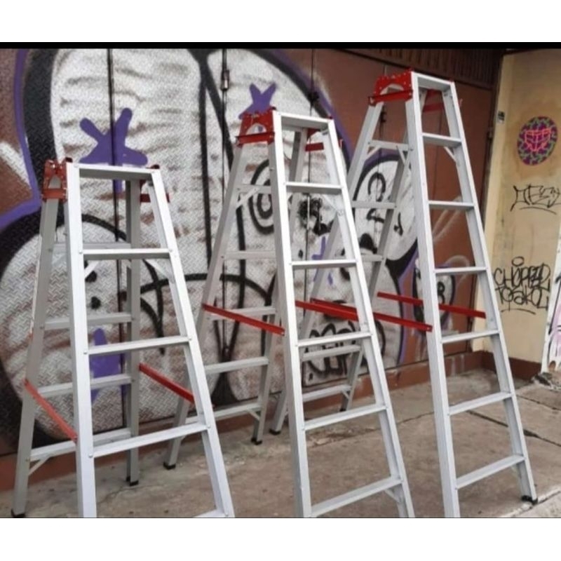 Jual Tangga lipat A 3 meter lurus 6 Kebangaaan | Shopee Indonesia