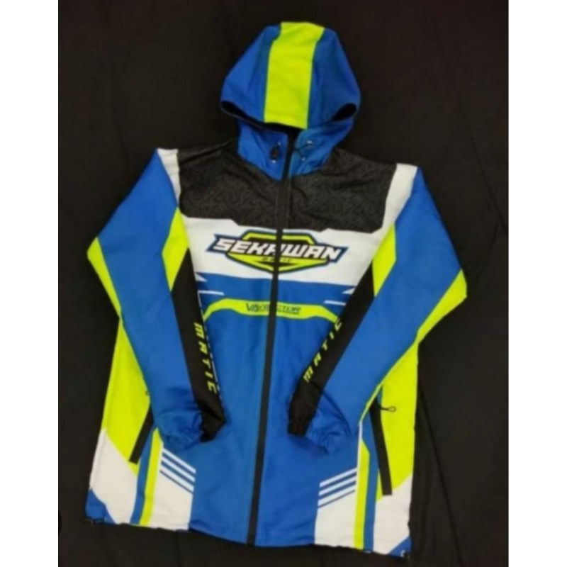 Jual JAKET RACING PARASUT CUSTOM DESAIN SUKASUKA | Shopee Indonesia