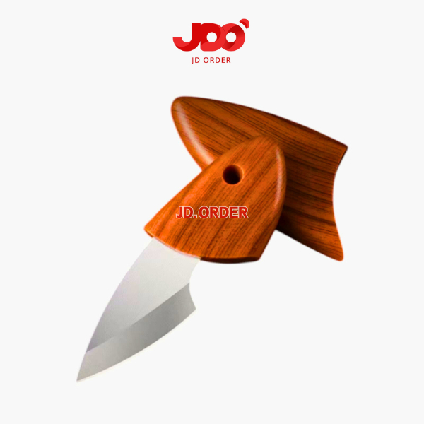 Jual JDO Pisau Mini Stainless Motif Kayu Material Elegan Pisau Mini ...