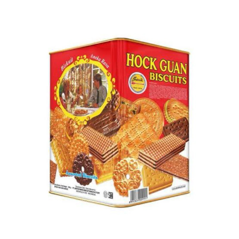 Jual HOCK GUAN Biscuits Assorted Biscuit 1350gr | Shopee Indonesia