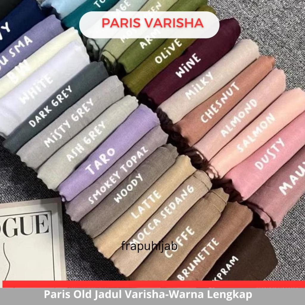 Jual Hijab Segi Empat Paris Old Jadul Original Varisha | Shopee Indonesia