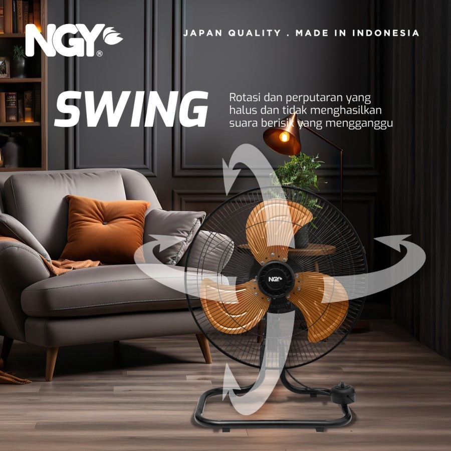 Jual NGY Tornado Fan 2in1 / Kipas Angin Meja Lantai Dinding Besi 18 inch | NGY18DW NAGOYA ...