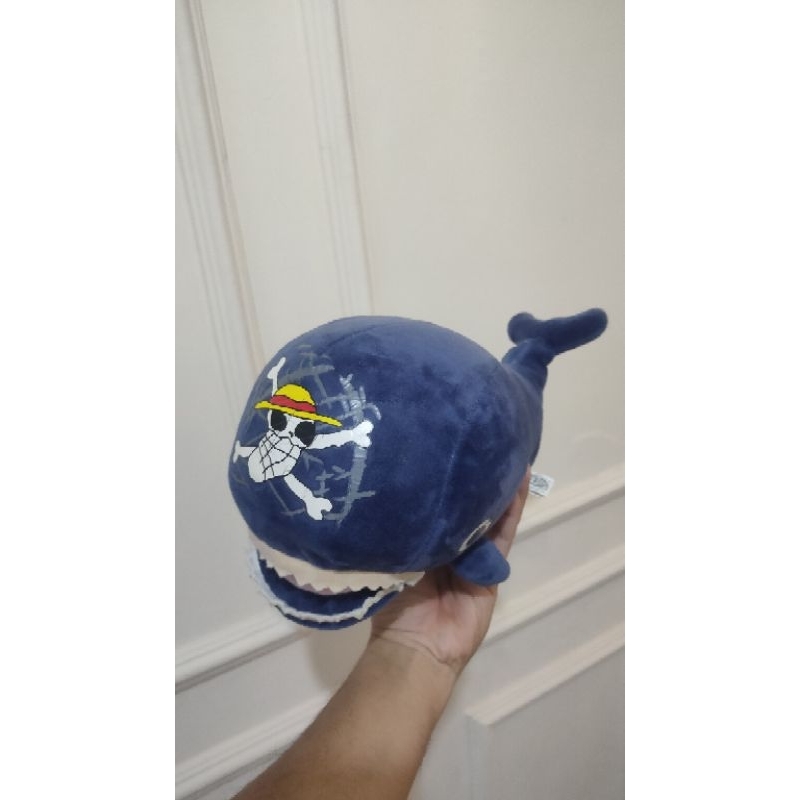 Jual original one piece going merry ship whale laboon boneka ikan paus ...
