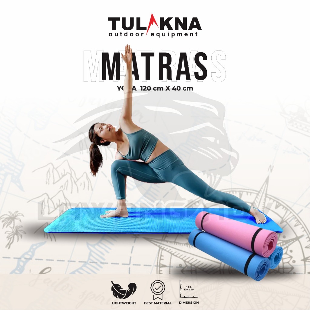 Jual Matras Yoga Tebal Ukuran 120cm X 40cm | Shopee Indonesia