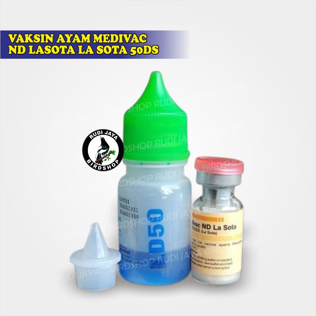 Jual VAKSIN AYAM MEDIVAC ND LASOTA LA SOTA 50DS MENCEGAH SAKIT TETELO ...