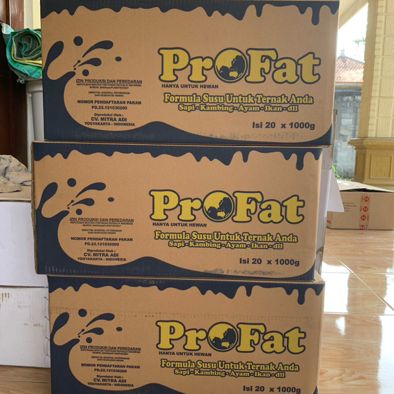 Jual SUSU PROFAT BERKUALITAS untuk hewan ternak 1 DUS 20kg | Shopee ...