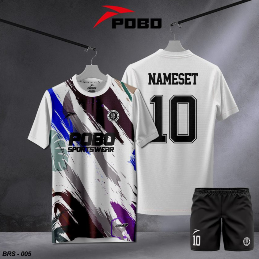 Jual Jersey [BRS-005] Bonus Celana, Logo, Nameset, Usia Anak-Dewasa ...