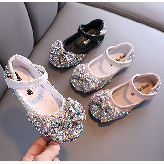 Jual HNK Flat Shoes Pesta Kondangan Anak Perempuan Sepatu Princess Anak ...