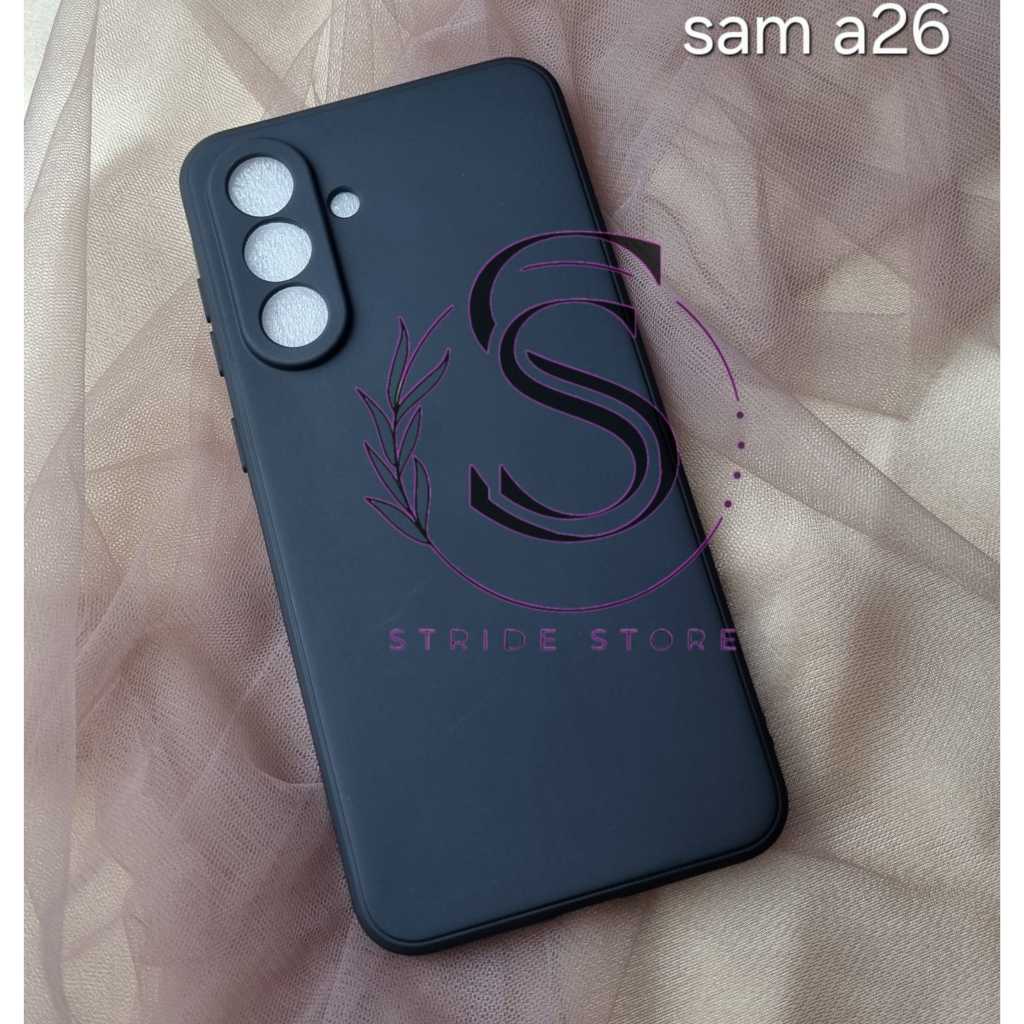 Jual square black samsung a26 5g a36 5g a56 5g soft case hitam polos ...