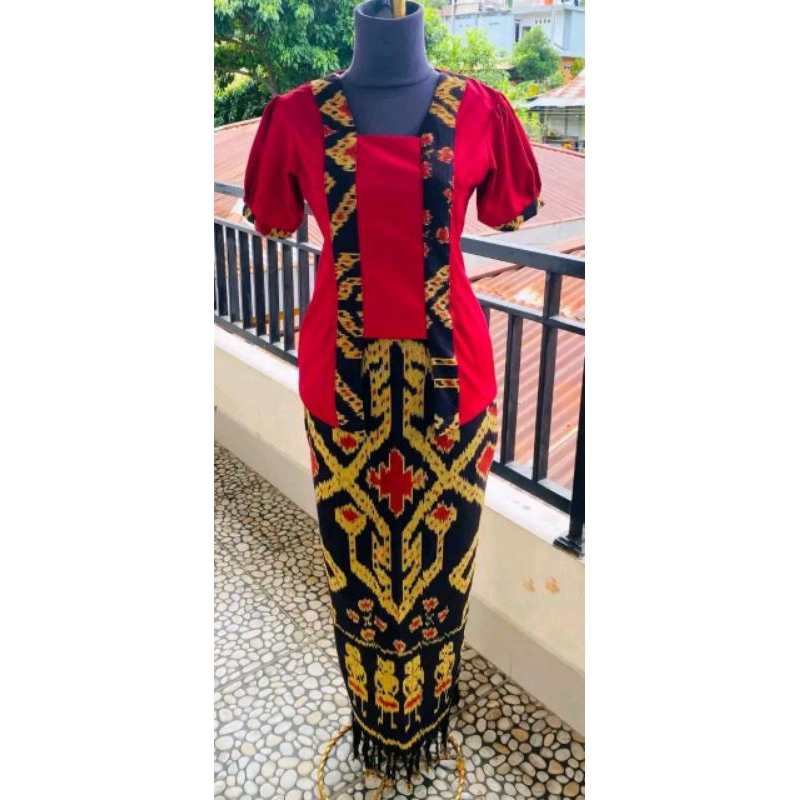 Jual baju setelan wanita adat toraja - model setelan baju terbaru ...
