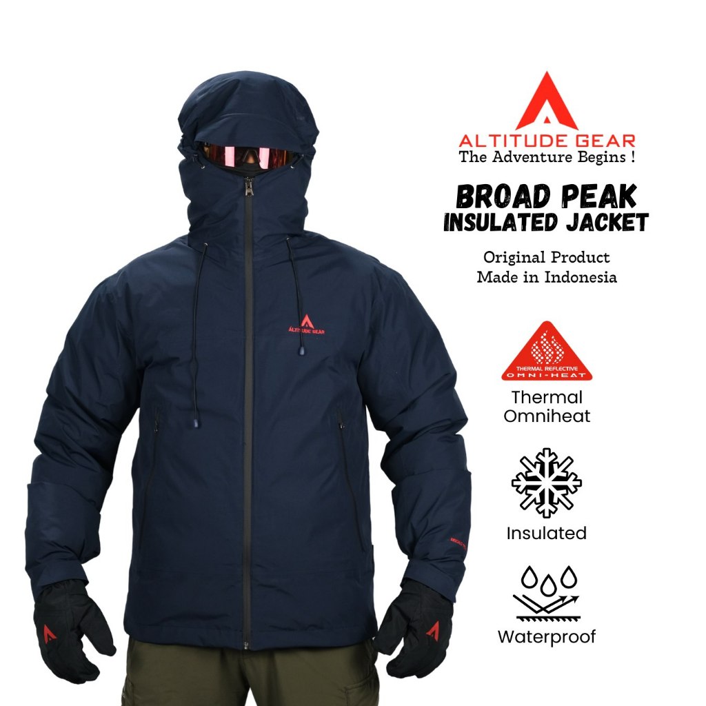 Jual Altitude Gear Broadpeak Insulated Jaket Gunung Outdoor Waterproof ...