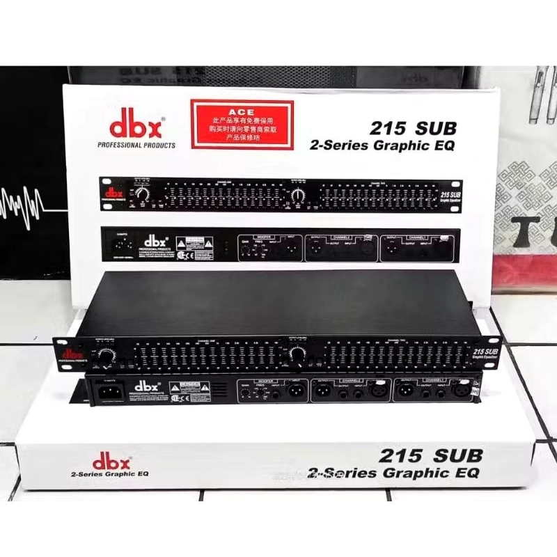 Jual Equalizer dbx 215 sub dbx 215 subwoofer equalizer dbx | Shopee Indonesia