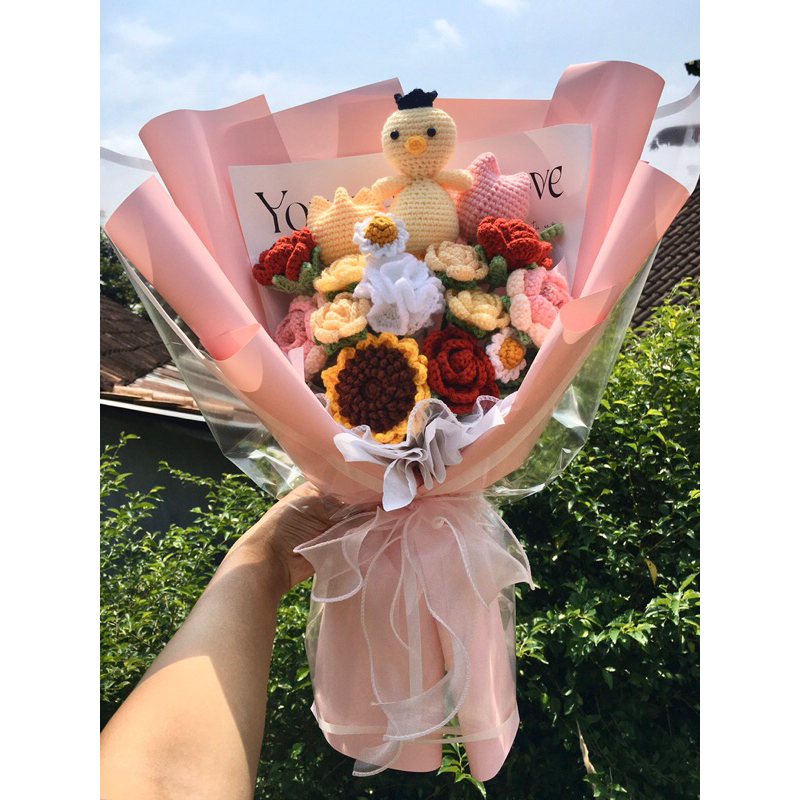 Jual Duck graduation bouquet || buket wisuda | Shopee Indonesia