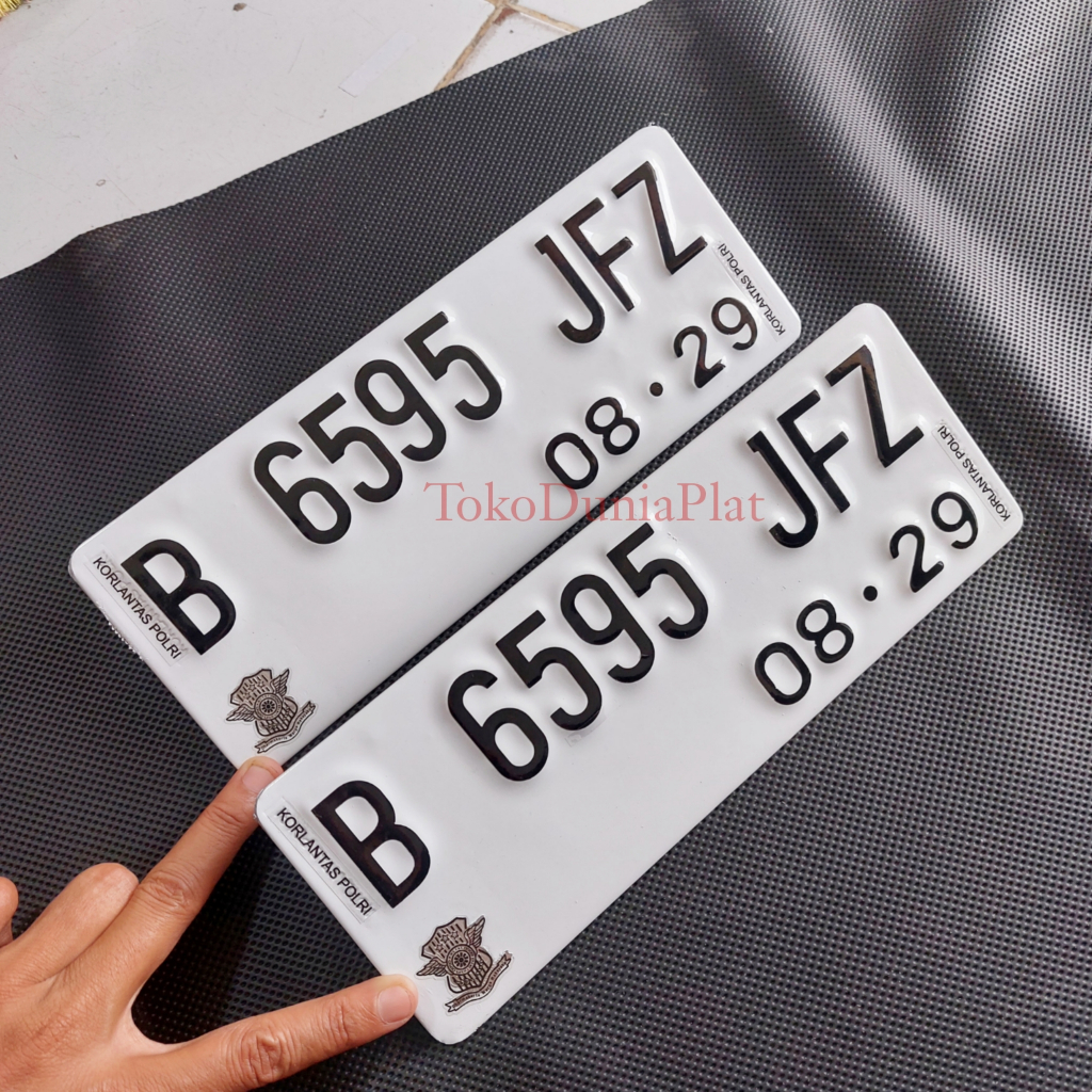 Jual Plat nomor baut tanam motor custom plat nomor motor lipat baut ...