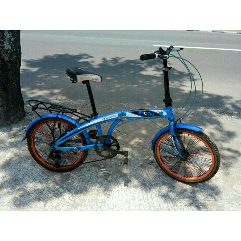 Jual sepeda lipat uk 20 inch | Shopee Indonesia