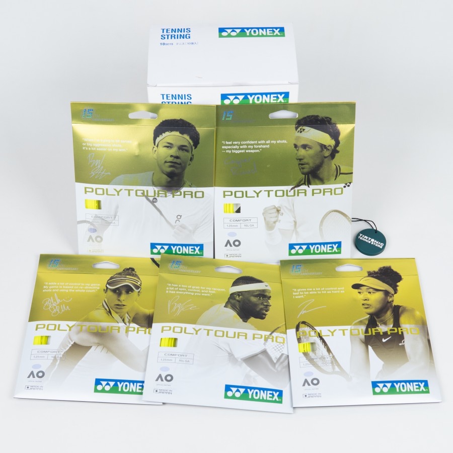 Jual Senar Tenis Yonex Polytour Pro 15th Anniversary Limited Tennis ...