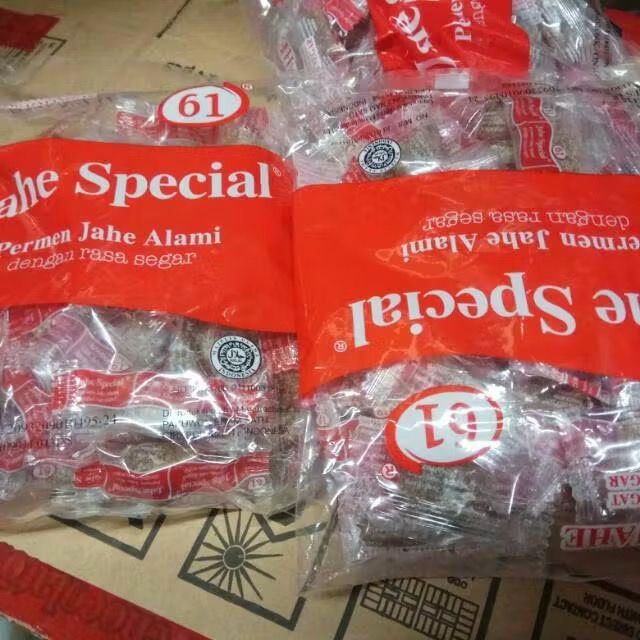 Jual Permen Jahe Special 61 (1 pack) | Shopee Indonesia