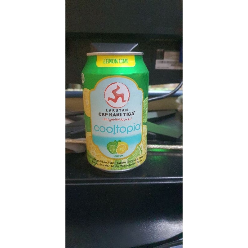 Jual Larutan Cap Kaki Tiga Cooltopia Lemon Lime 320ml | Shopee Indonesia