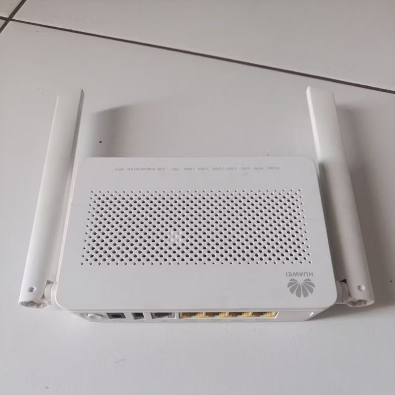 Jual ROUTER ONT HUAWEI EG8145V5 GPON & ADAPTOR 12V PORT BIRU/HIJAU BERGARANSI | Shopee Indonesia
