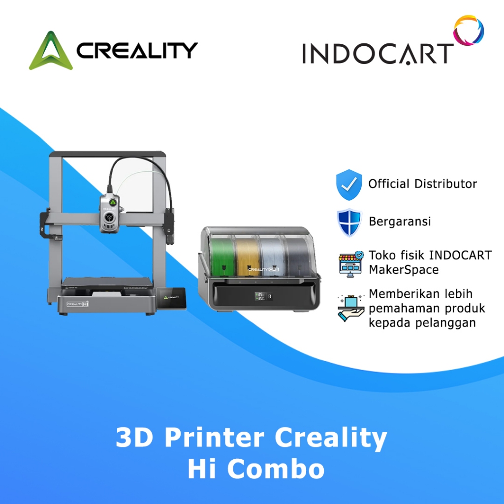 Jual 3D Printer Creality Hi Combo Multi Color High Speed 3D Printer ...