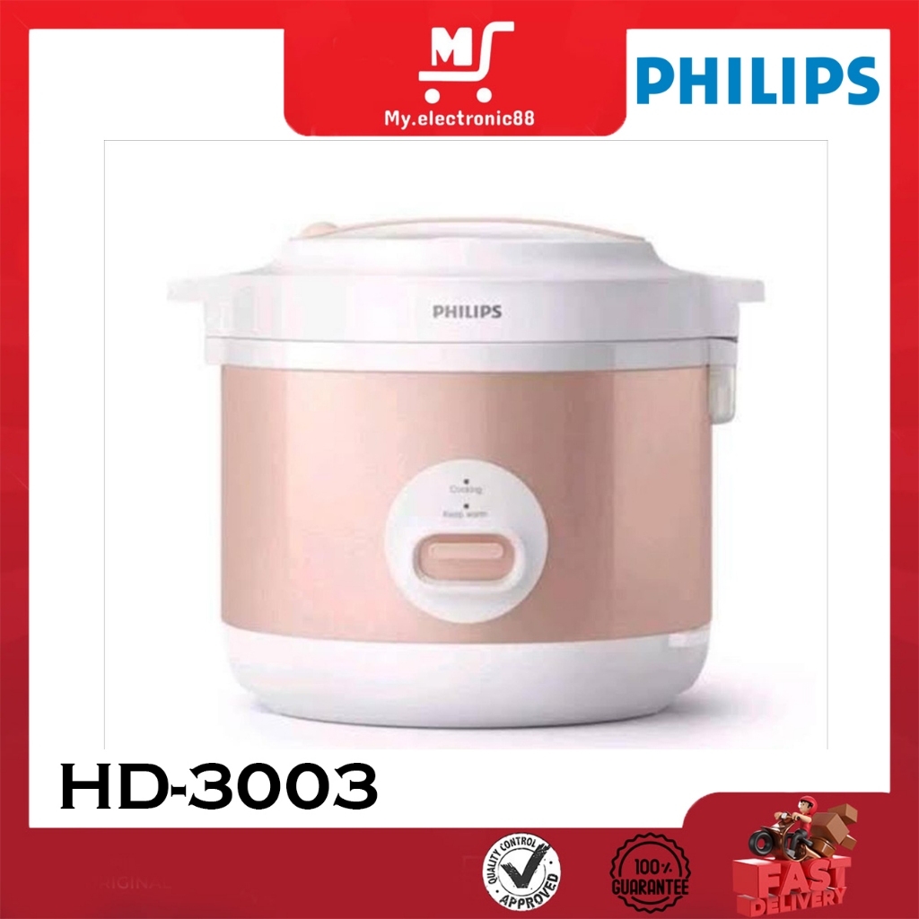 Jual RICE COOKER PHILIPS (HD-3003/31 P-W) | Shopee Indonesia