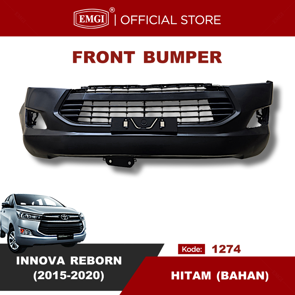 Jual EMGI - Bumper Depan Innova Reborn 2015 2016 2017 2018 2019 2020 ...