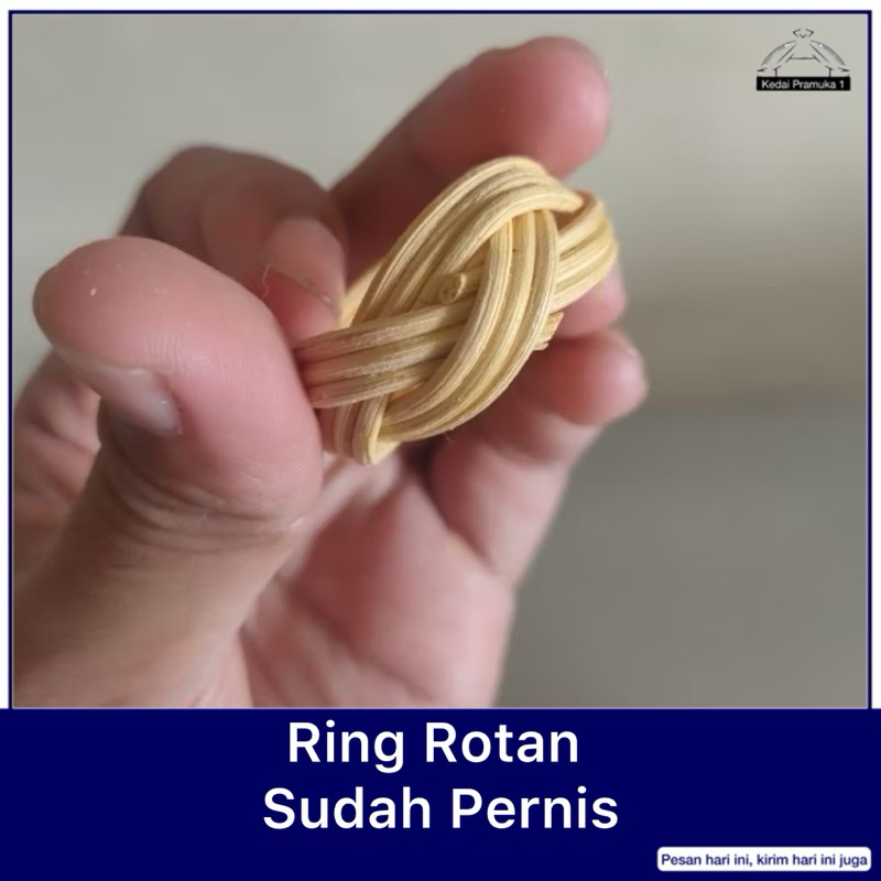 Jual Ring Pramuka Rotan Cincin Hasduk Kacu Pramuka Rotan Pernis Siaga ...