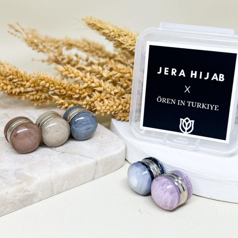 Jual Bros Magnet Hijab Original Turki (Pin Magnet) 12mm - Syafeea Series Jera Hijab (Harga satu ...