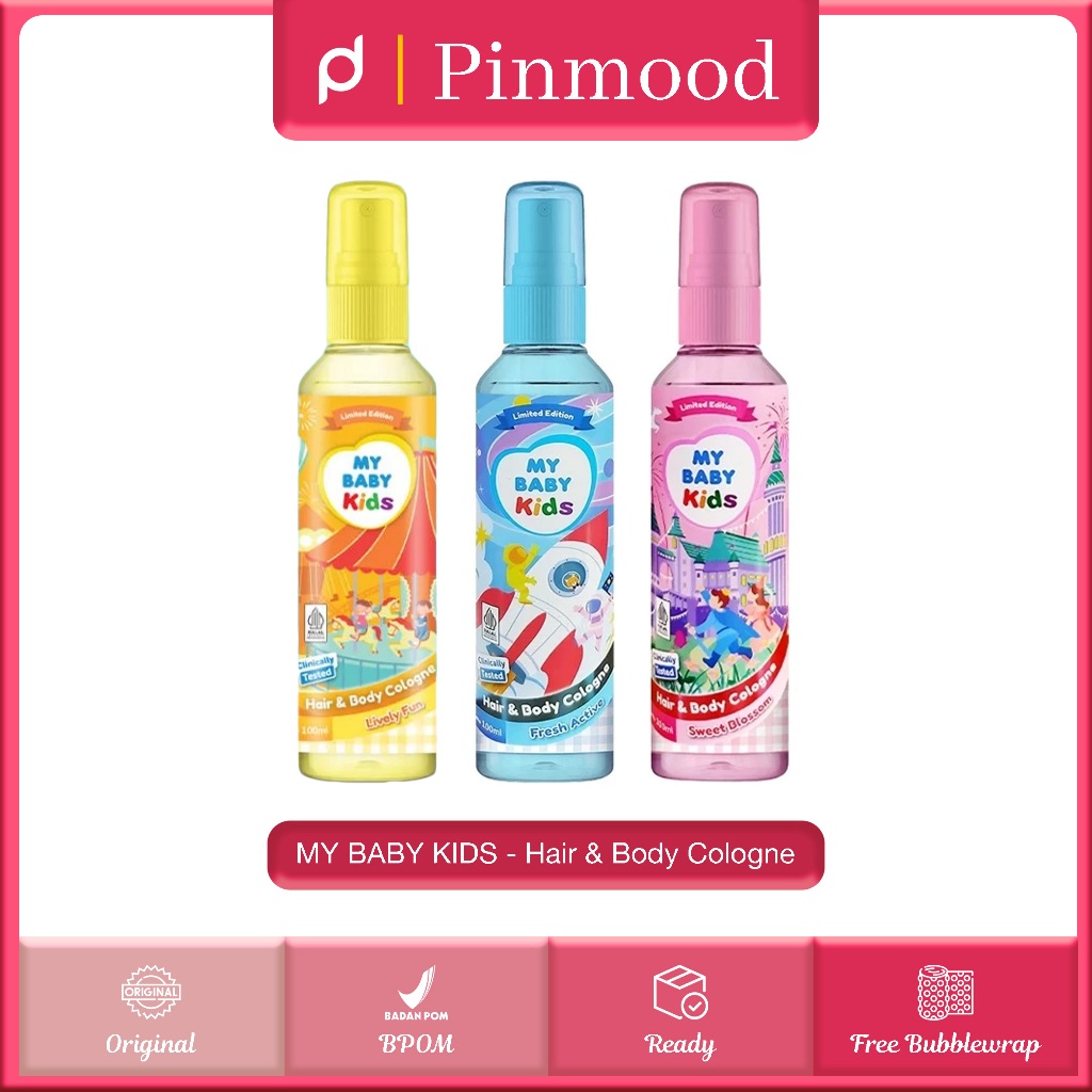Jual MY BABY KIDS - 2 IN 1 HAIR AND BODY COLOGNE LIMITED EDITION ( 100 ...