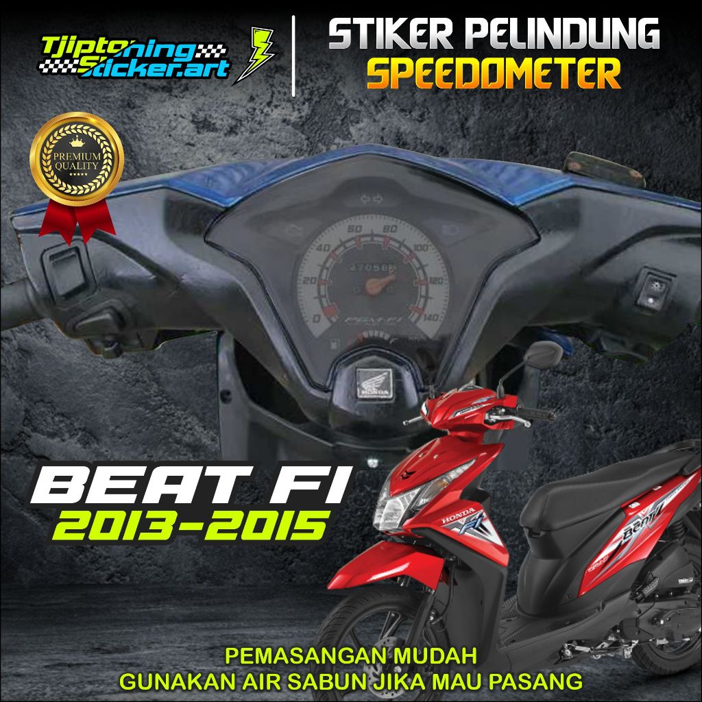 Jual STIKER SPEEDOMETER BEAT FI 2013-2015 - STIKER PELINDUNG ...