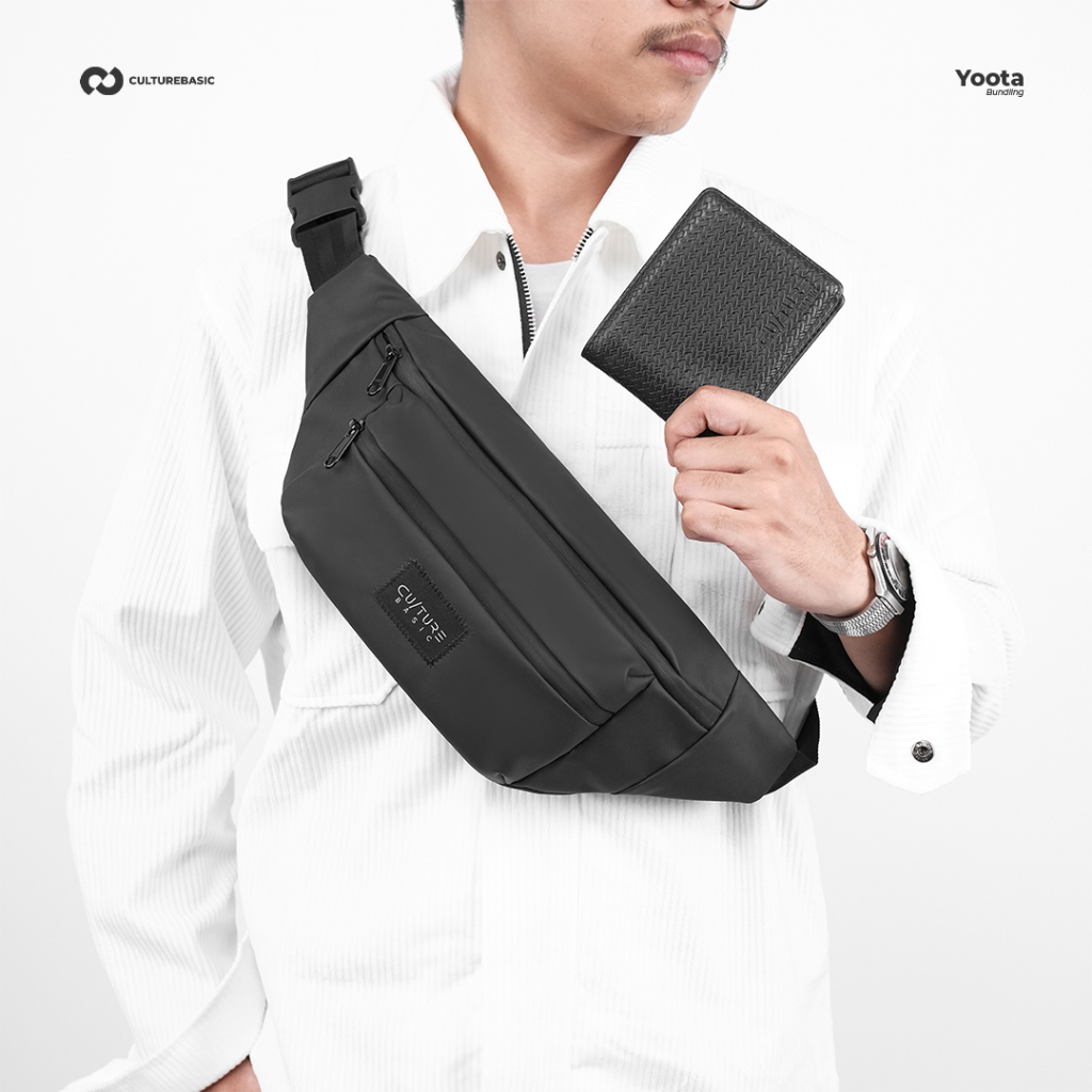 Jual Culture Basic | (Yoota Bundling) Yoota Waistbag + Dompet | Tas ...