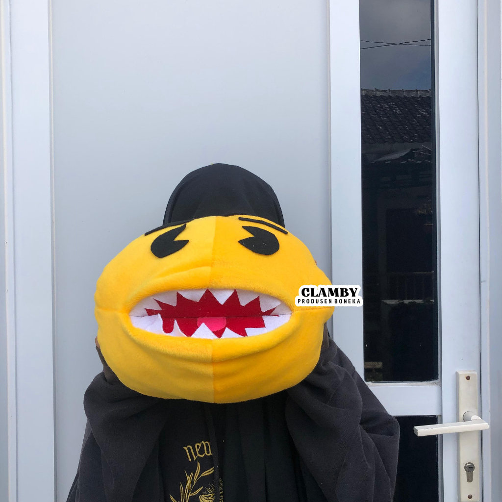 Jual Hand Puppet PAC - MAN - | Boneka Tangan Psc-Man | Boneka Dongeng ...