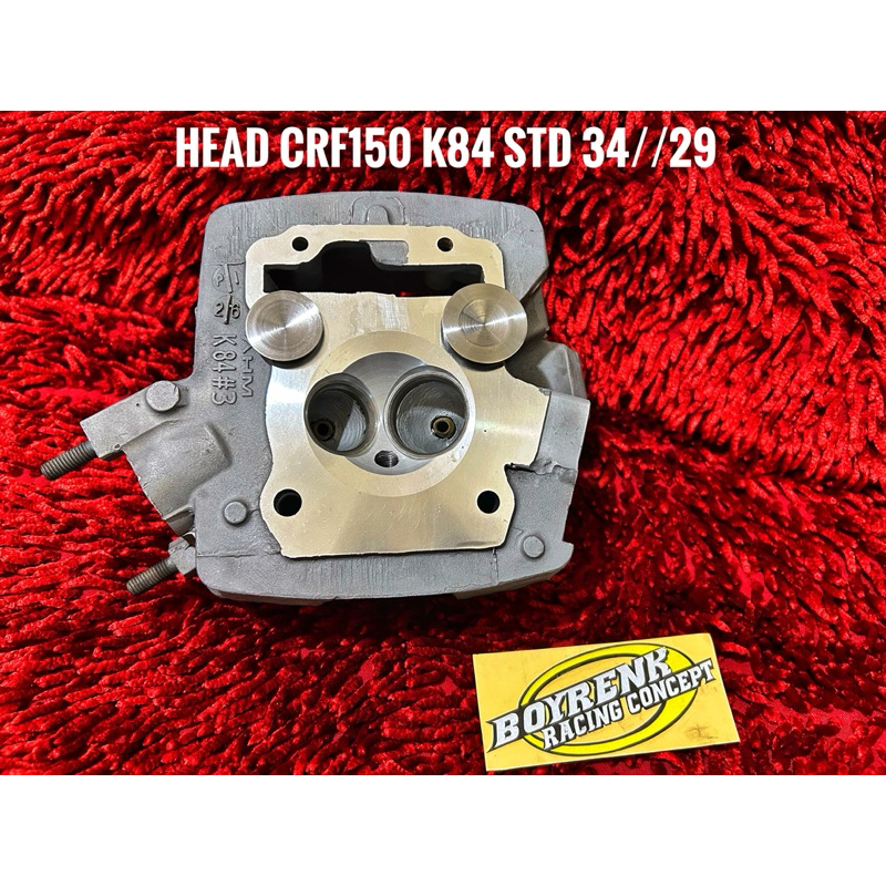 Jual HEAD/KOP CRF 150 K84 KLEP 34/29 - 36/31 - BOYRENK RACING CONCEPT ...