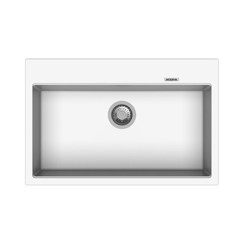 Jual MODENA KItchen Sink - KS 9100F WP (Quartz Granite) | Shopee Indonesia