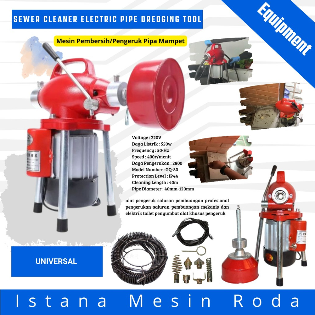 Jual Solusi Saluran Mampet Mesin Bor Ridgid Drain Cleaner Pembersih ...
