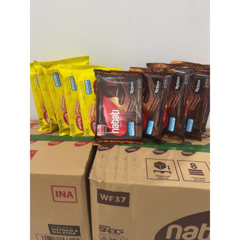 Jual NABATI WAFER ( harga per 10pc ) @37gr | Shopee Indonesia