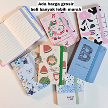 Jual GG Buku Notes Tali A7 (100K) Fancy / Buku Catatan / Note book ...