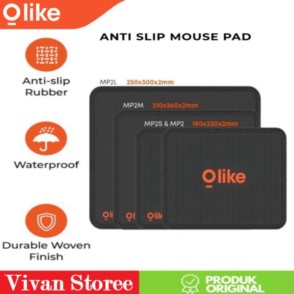 Jual Olike Mousepad MP2 Mouse pad Anti Slip Skip e-sports Series Polos ...
