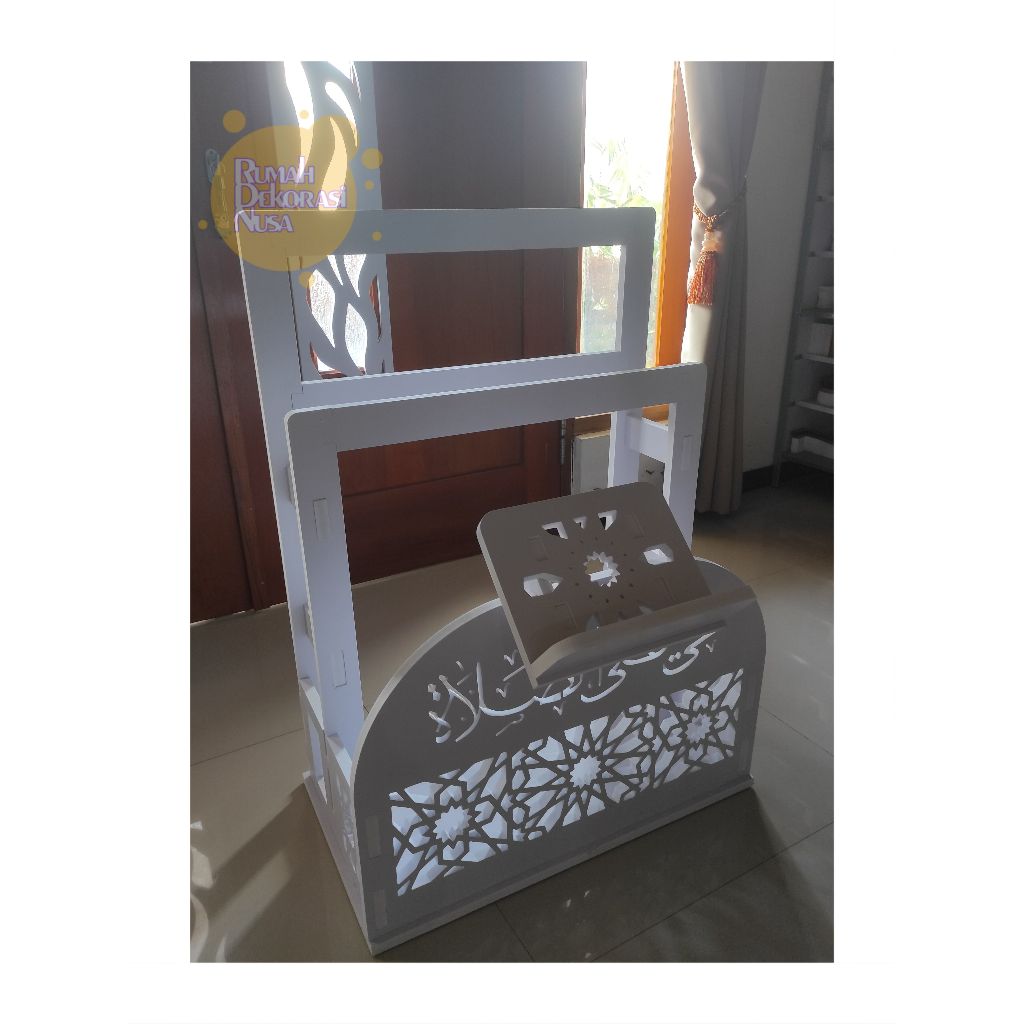 Jual RAK SAJADAH MUKENAH / TEMPAT MUKENAH MINIMALIS / RAK SAJADAH ...