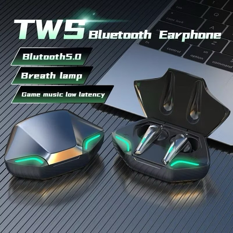 Jual Pi Headset Bluetooth G11 PC Gaming TWS Latensi rendah Gamer ...