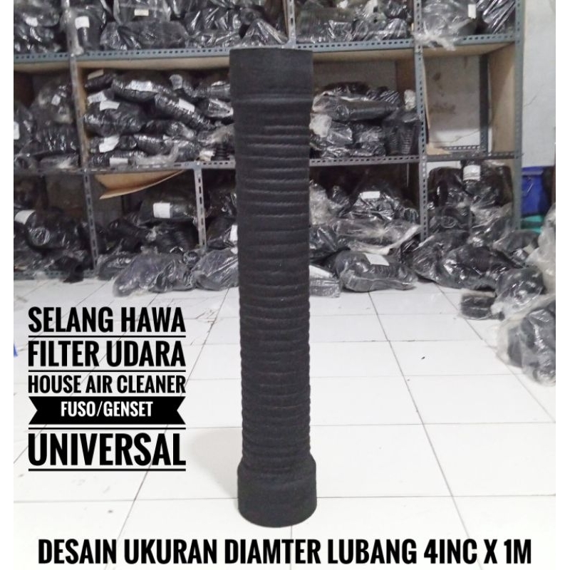 Jual SELANG HAWA FILTER UDARA HOUSE AIR CLEANER FUSO/GENSET UKURAN 4INC ...