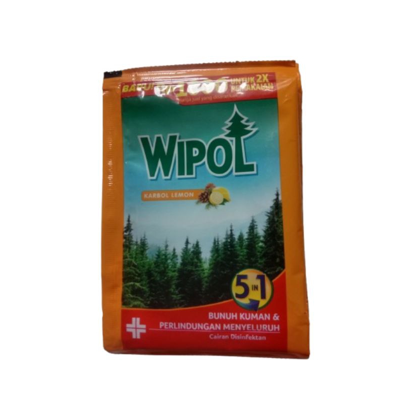 Jual Wipol Karbol Lemon 6 Renceng 45Ml | Shopee Indonesia