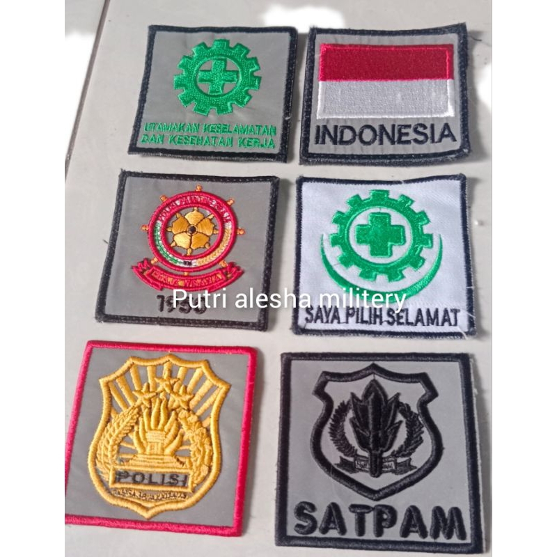 Jual LOGO BORDEL SAFETY, POLISI, BENDERA, POLPP, SATPAM. | Shopee Indonesia