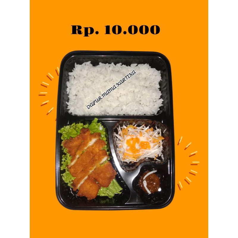 Jual NASI BENTO / AYAM CHICKEN KATSU / SALAD / NASI SARAPAN PAGI / MENU ...