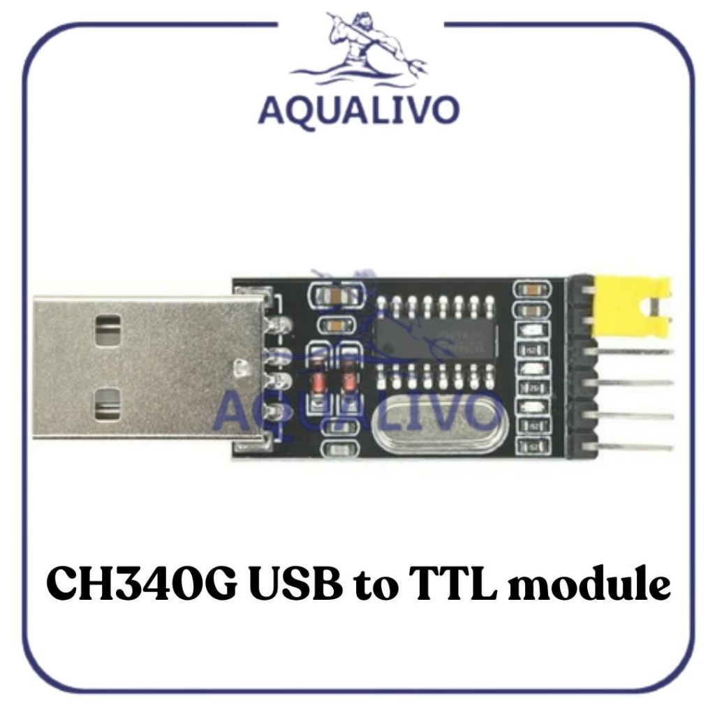 Jual Module CH340G USB To TTL CH340 Serial Converter UART 3.3V 5V Modul | Shopee Indonesia
