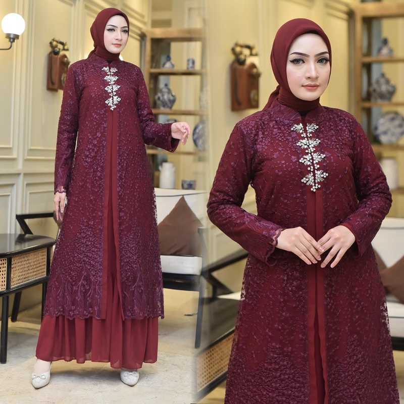 Jual GAMIS TILE KHINTANI/ GAMIS/ GAMIS TERBARU/ GAMIS PESTA/ GAMIS ...