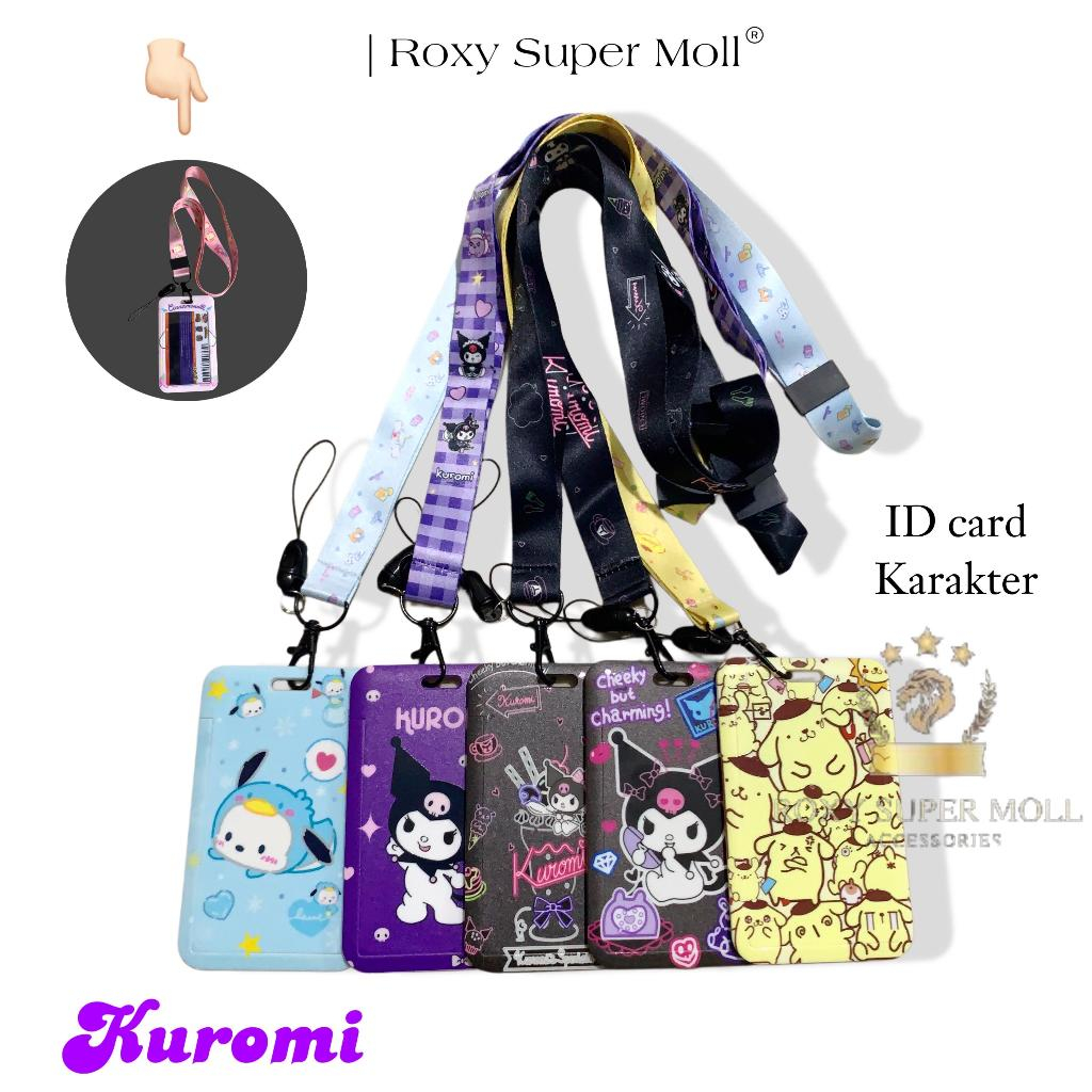 Jual Id Card Holder Karakter | Tali Gantungan Name Tag | Tempat Kartu ...