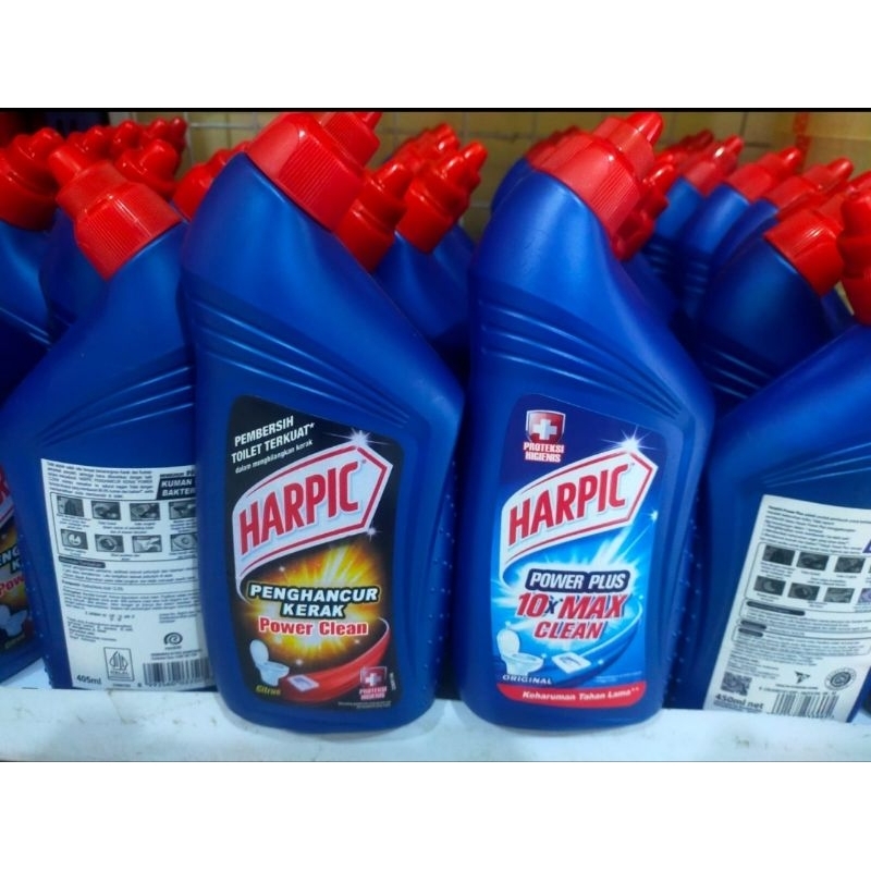 Jual HARPIC power plus 450ml-HARPIC power clean 405ml | Shopee Indonesia