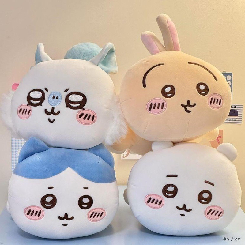Jual Miniso Chiikawa Collection Stacking Plush Toy (Hachiware, Usagi ...